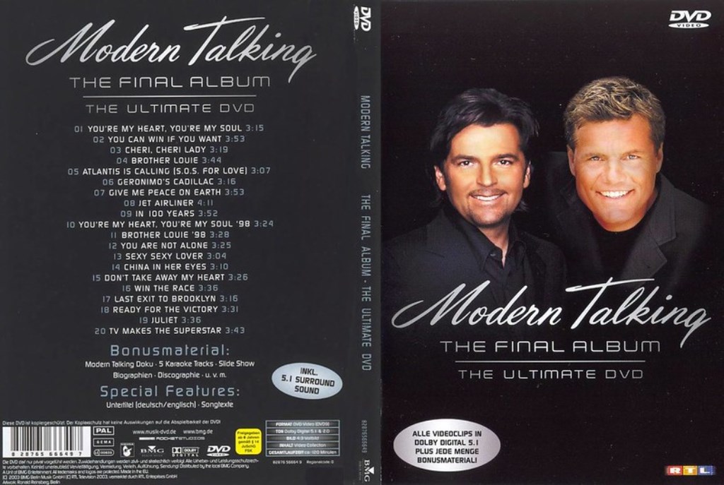Modern Talking The Final Album : Front | DVD Covers | Cover Century ...